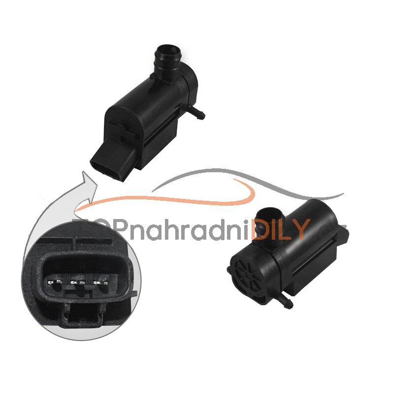 Motorek, čerpadlo ostřikovače čelního skla pro Toyota Yaris, 8533033010