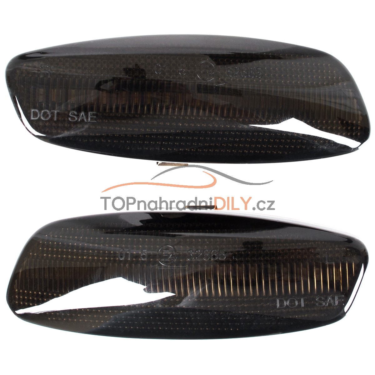 Směrovka boční LED pravá+levá kouřová dynamická Peugeot 3008, 6325G5