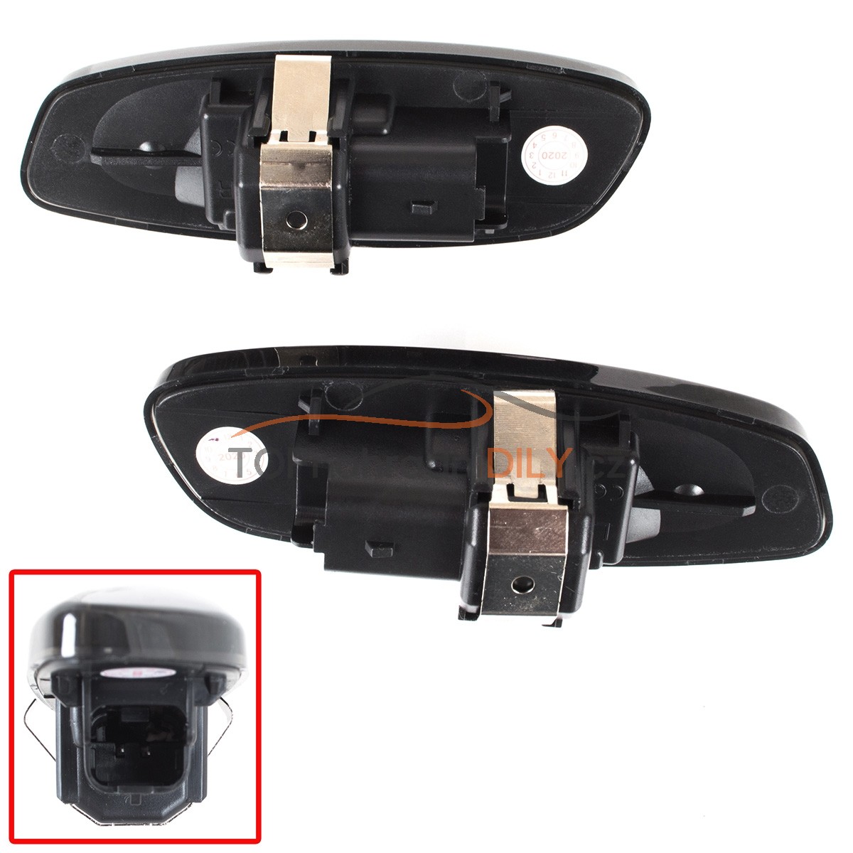 Směrovka boční LED pravá+levá kouřová dynamická Peugeot 3008, 6325G5